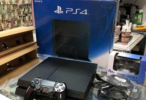 Sony PS4 + 31 игра и 2 геймпада