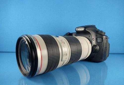 Canon EOS 60D kit 70-200mm 4L USM (K129)