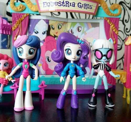 My little pony набор кинотеатр с minis