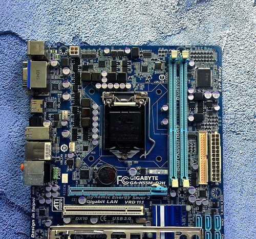 Материнская плата gigabyte GA-H55M LGA 1156