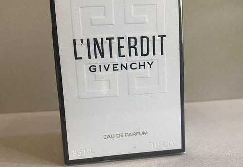 Givenchy парфюмерная вада