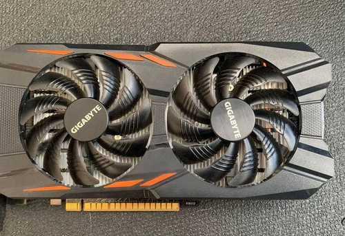 Видеокарта Gigabyte GeForce GTX 1050 Ti WF OC 4GB