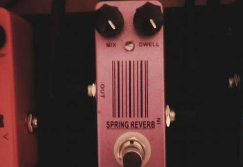 Гитарная педаль mosky spring reverb