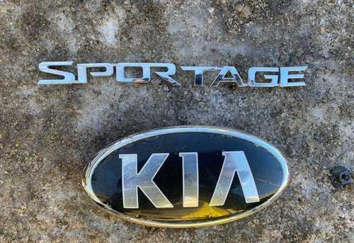 Эмблема задняя Kia Sportage 3
