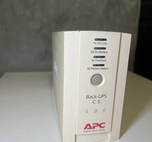 Apc back ups cs 500 без аккума