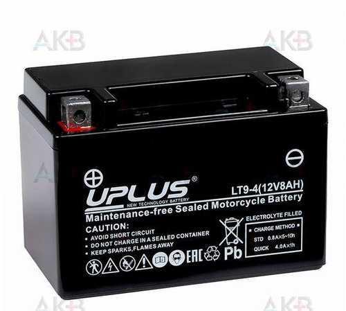 Аккумулятор для мотоцикла Uplus LT9-4 12V 8Ah 120А