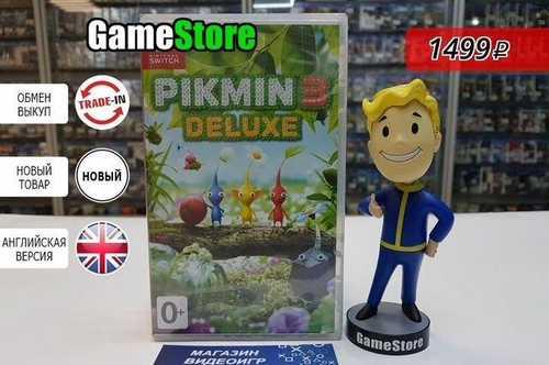 Новый Pikmin 3 Deluxe (Nintendo Switch, английская