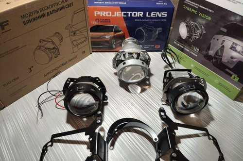 Линзы в фары Hella 3R Bi-Led Mazda 3 BK Мазда 3 бк