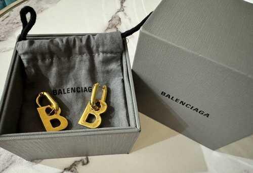 Серьги Balenciaga оригинал