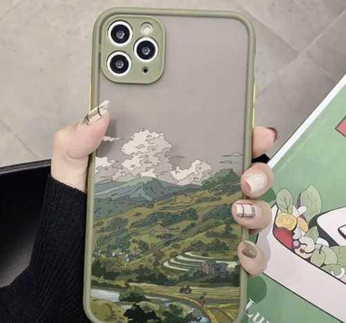 Чехол на iPhone 11 зеленый