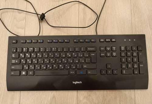 Клавиатура мембранная проводная Logitech K280E