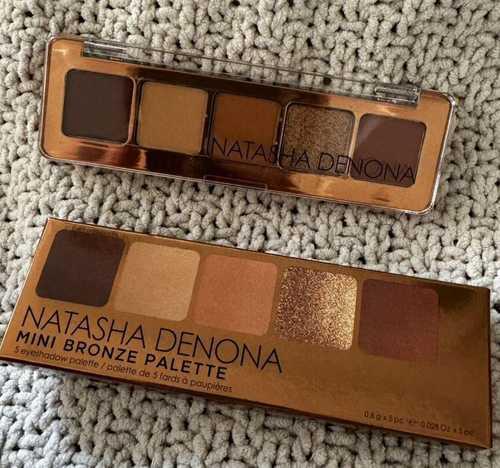 Natasha denona тени mini bronze palette