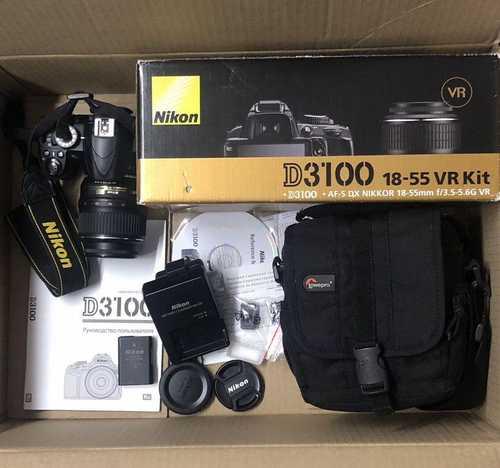 Nikon D3100 пробег 28т.к