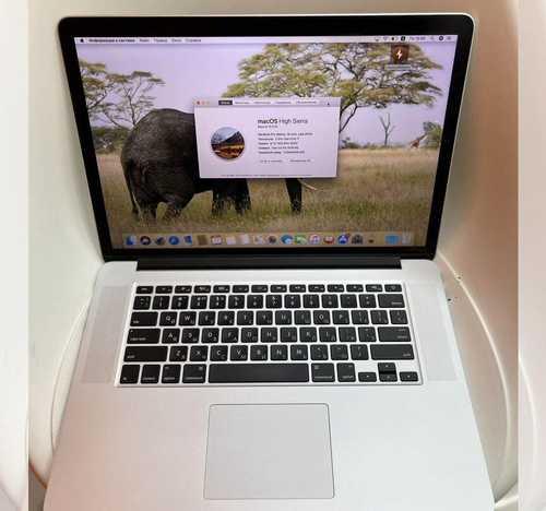 Apple macbook pro 15 i7/8/256Gb A1398