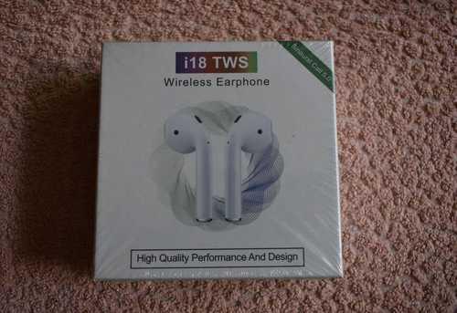 Беспроводные Наушники i18 TWS V 5.0 Binaural Call