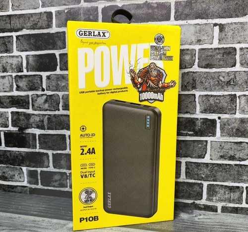 Портативный аккумулятор (Power Bank) Gerlax P10B