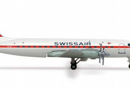 508247 Самолет Swissair Douglas DC-6B 1:500