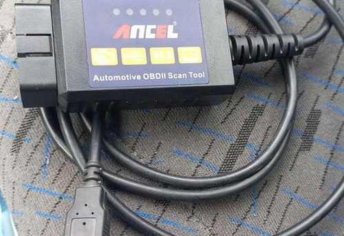 Elm327 obd2 сканер USB