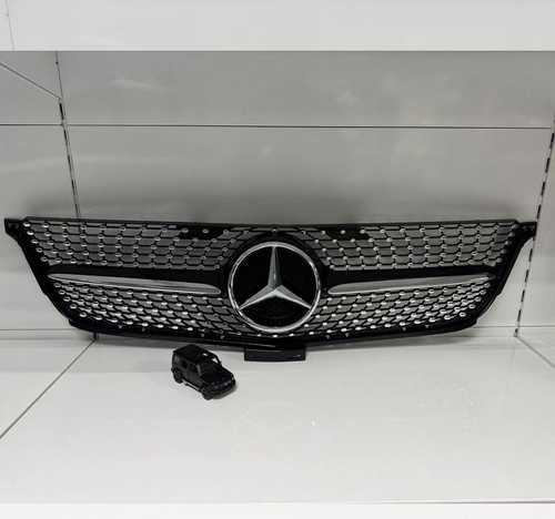 Решетка радиатора даймонд на Mercedes ML W166