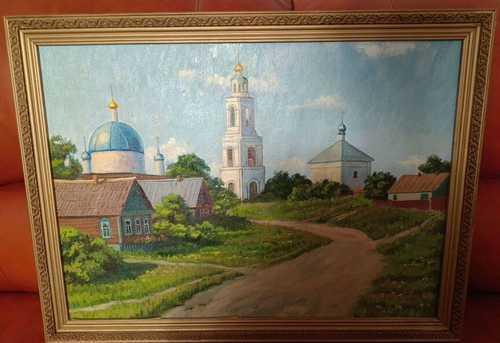 Картина Успенский погост художника Б. Пчелякова