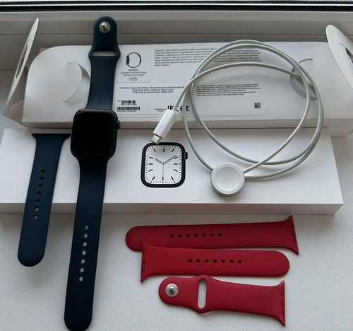 Apple watch 7 45mm midnight