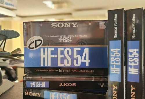 Аудиокассеты sony HF-ES54 Made in Japan