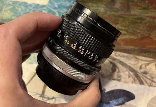 Мануальный объектив Canon 28 mm 2.8 s.c. FD