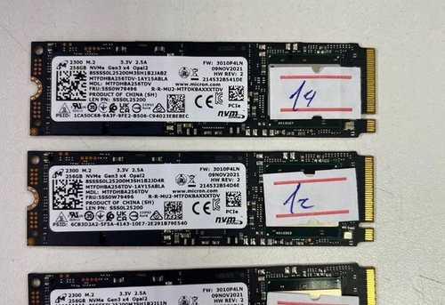 SSD M.2 Nvme Micron mtfdhba256tdv 256 gb 1ч новый