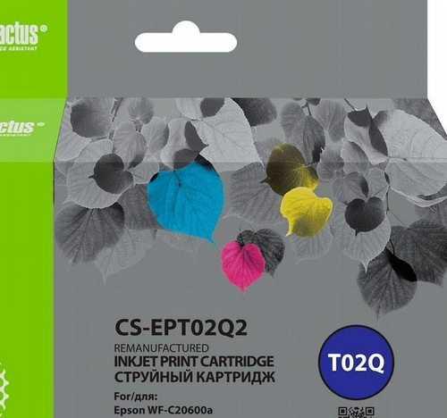 Картридж для струйного принтера Cactus CS-EPT02Q2