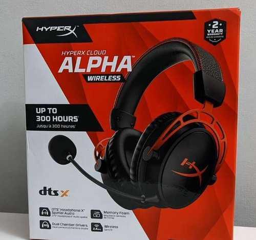 Беспроводные наушники HyperX Cloud Alpha Wireless