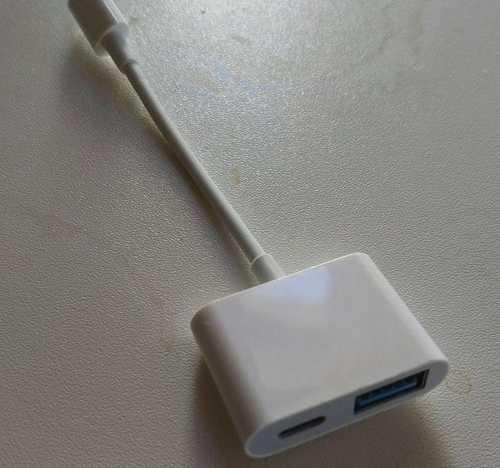 Переходник Apple lightning USB 3.0 коннектор