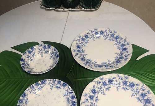 Глиняные тарелки Малайзия 4 шт