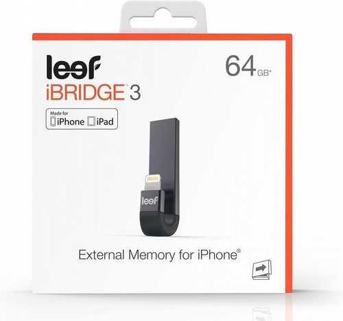 Внешний накопитель Leef ibridge 3 64GB
