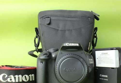 Canon eos 550d + допы (пробег 28670) (id 3576)