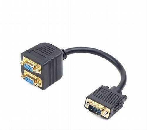 Разветвитель VGA Cablexpert CC-vgax2-20CM HD15M/2