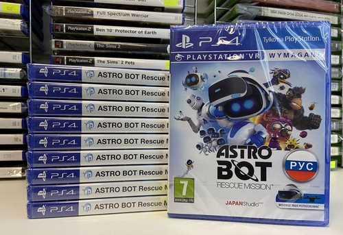 Astro Bot Rescue Mission PS4 Vr Рус Версия New