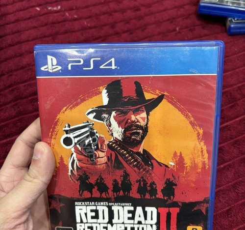 Red dead redemption 2 ps4 диск