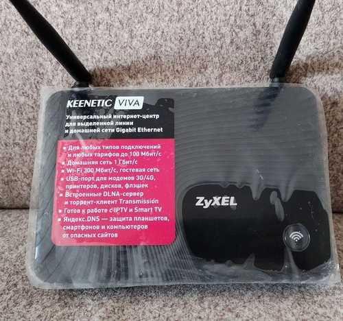 Wifi роутер zyxel keenetic viva