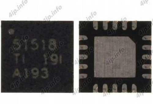 Микросхема TPS51518rukt QFN-20