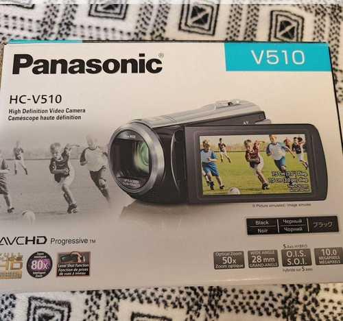 Видеокамера panasonic HC-V510EE-K