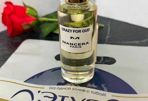 Mancera Crazy For Oud,57мл (с витрины)