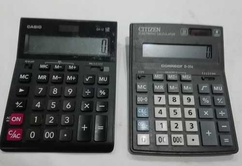 Калькулятор casio + sitizen цена за два
