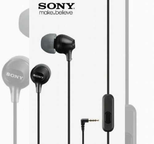 Наушники Sony MDR-EX15AP Black