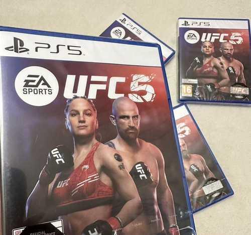 Диск UFC 5 для PlayStation 5, новый