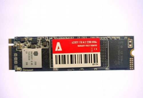 Новый SSD NVMe m2 2280 Azerty 1tb PCI-E 3.0