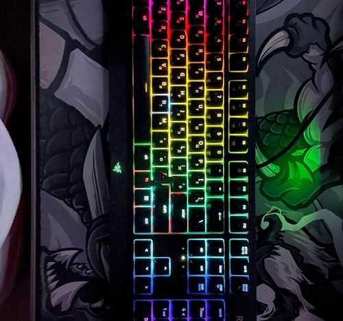 Игровая клавиатура razer blackwidow RZ03-0286