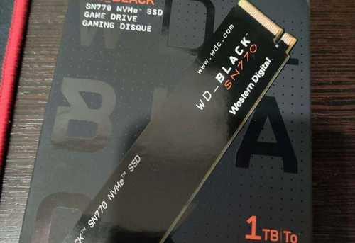 Новый WD Black sn770 1TB