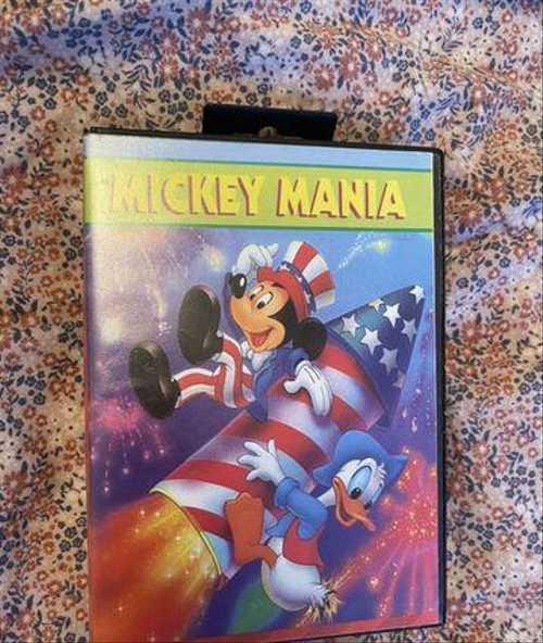 Картридж для Sega Mickey Mania