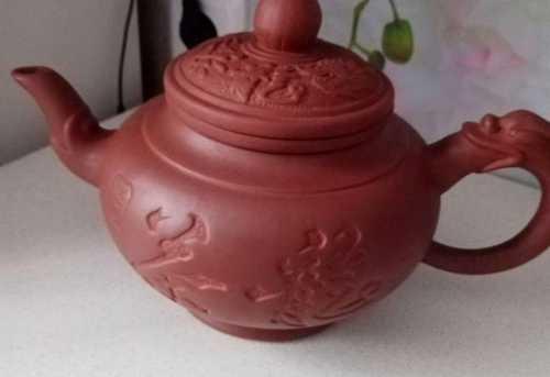 Заварочные чайники, глинянный и фарфоровый