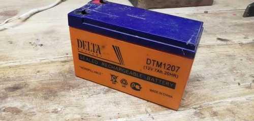 Аккумулятор Delta DTM-1207